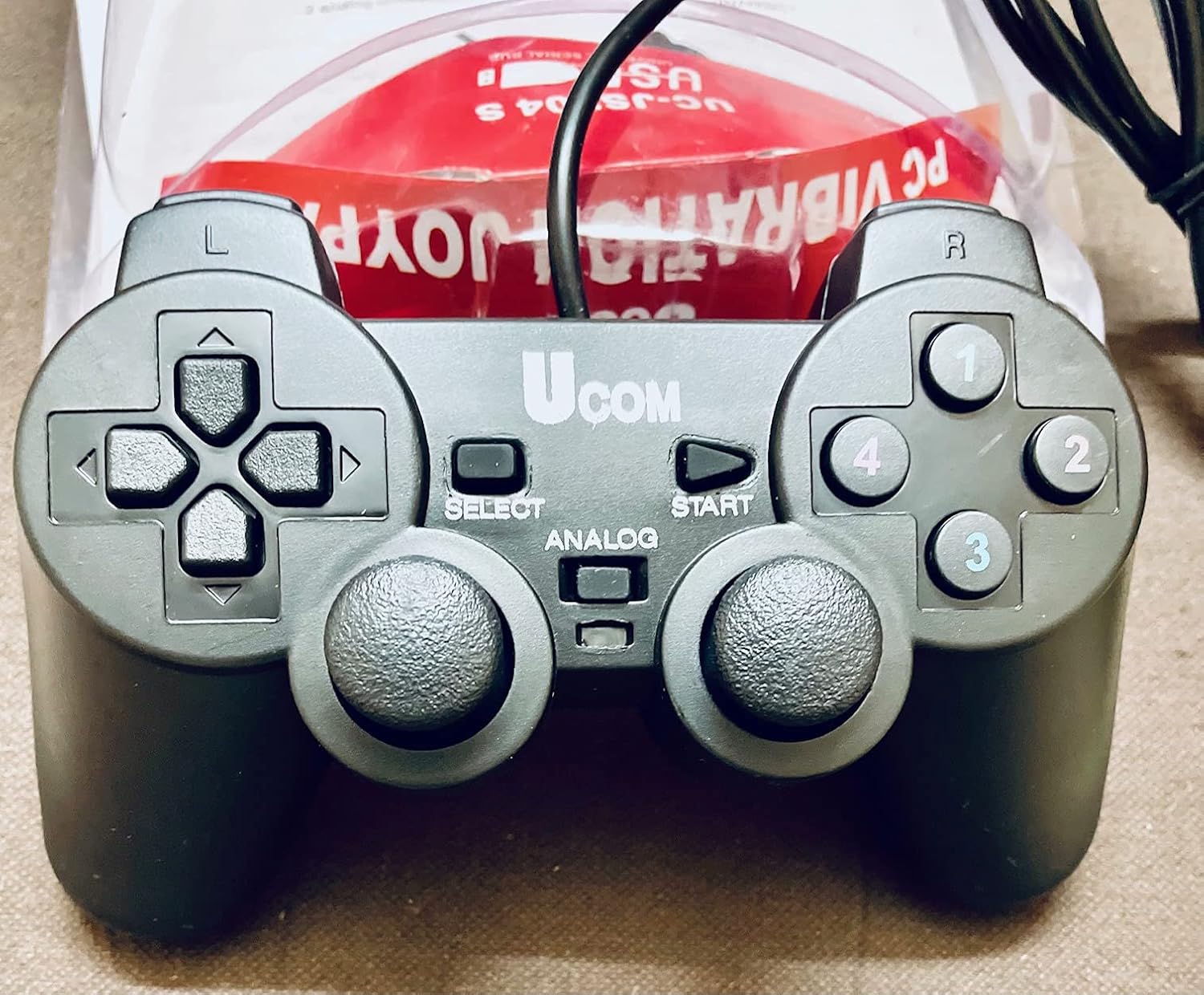 A.K.TRADERS USB Game Pad for PC (Vibration Joy Pad) - USB Game Remote ...