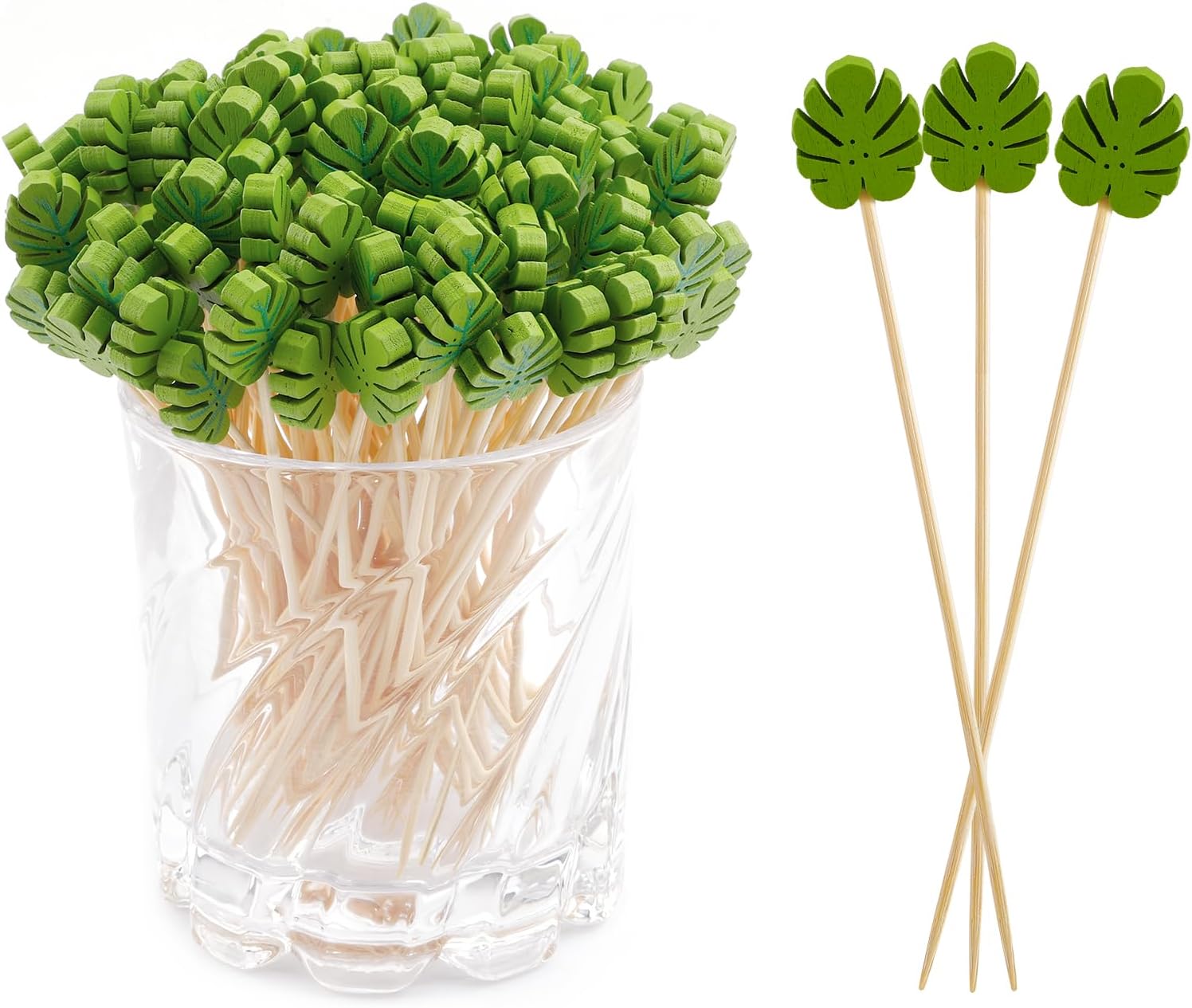 Amazon.com | 100PCS Cocktail Picks Toothpicks for Appetizers ...