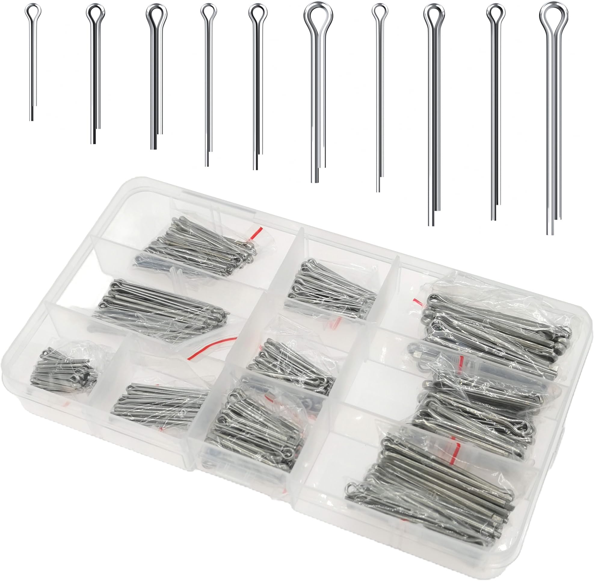 Quest Consumables Imperial Split Cotter Pins Assorted Box (1000 Pieces ...
