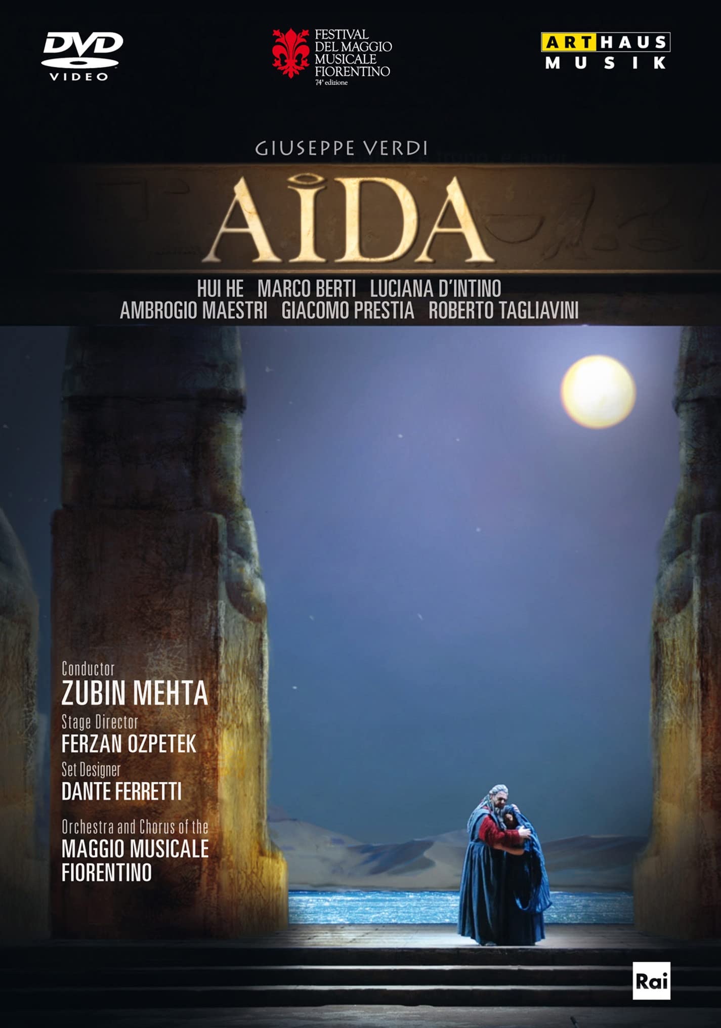 Amazon.com: Aida : Composer: Giuseppe Verdi, Conductor: Zubin Mehta ...
