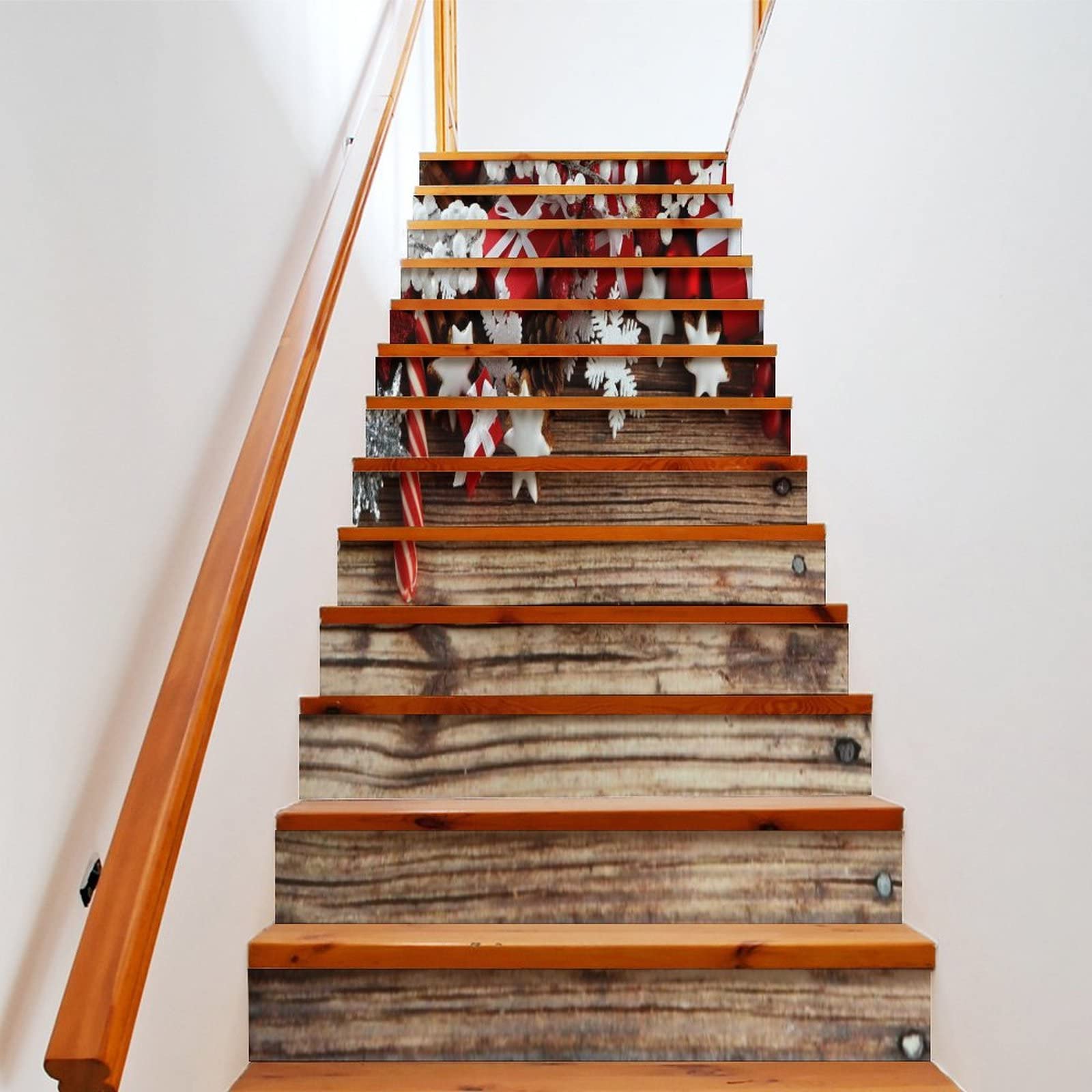 Traditional Wood Stair Risers
