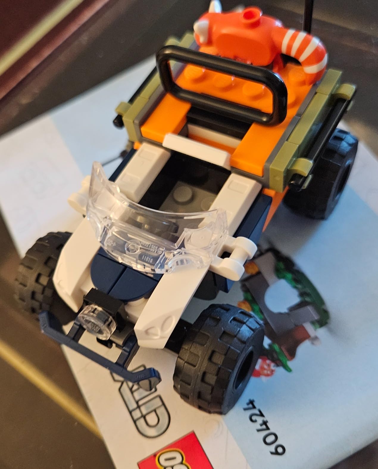 LEGO City Jungle Explorer ATV Red Panda Mission Vehicle Building Toy ...