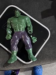 Amazon.com: Marvel Hulk Toy 9.5-inch Scale Collectible Super Hero ...