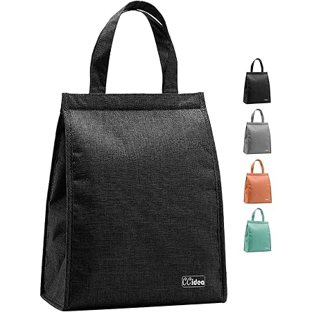 Amazon.com: FlowFly Small Insulated Lunch box Portable Soft Bag Mini ...