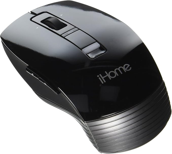Amazon.com: iHome Five-Button Cordless Laser Mouse (IH-M827ZB ...