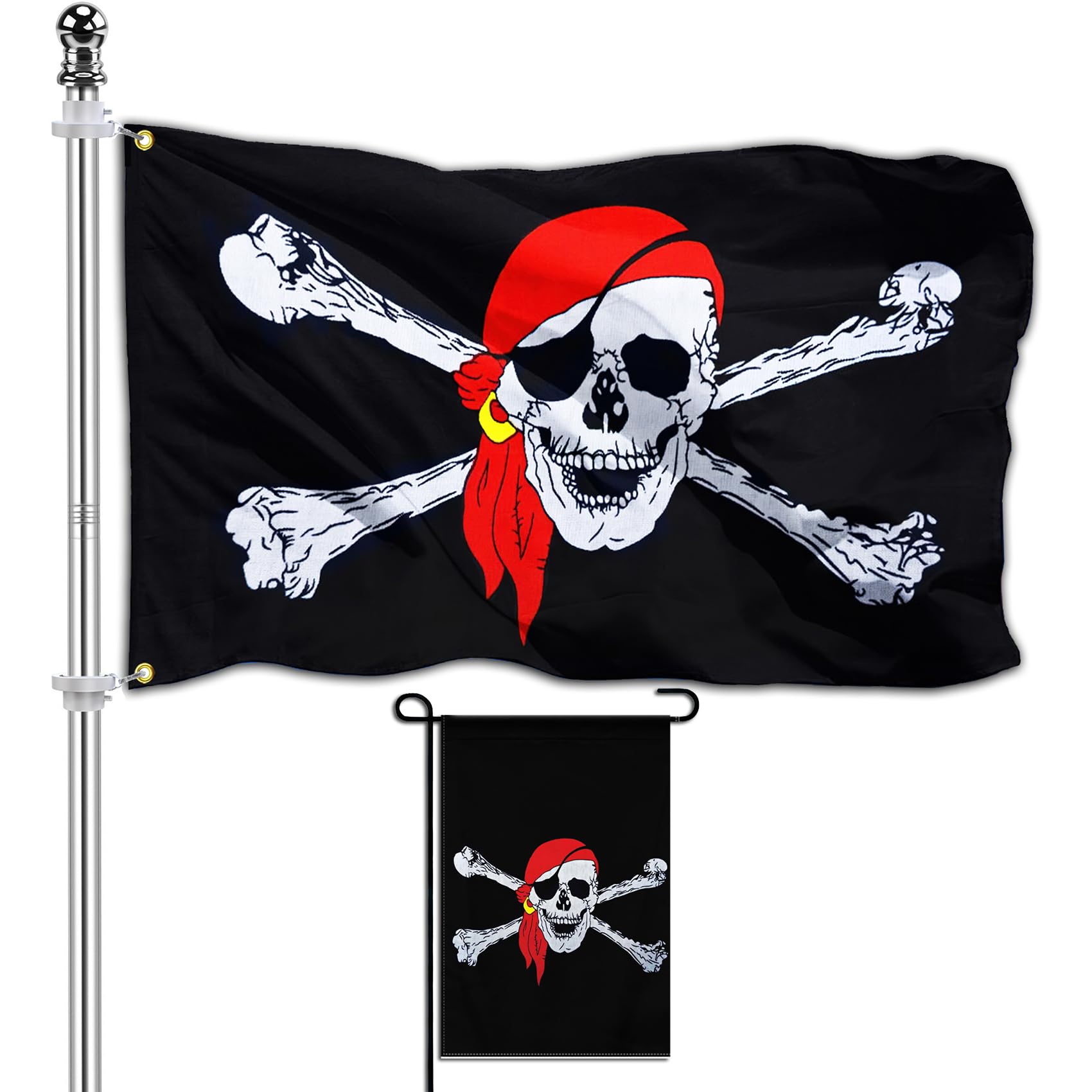 Jolly Roger Flag Printable Coloring
