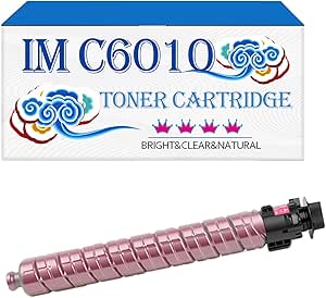 Amazon.com: HHUVBC for Ricoh IM C6010 Replacement Compatible Toner Cartridge for IM C6010 C5510 ...
