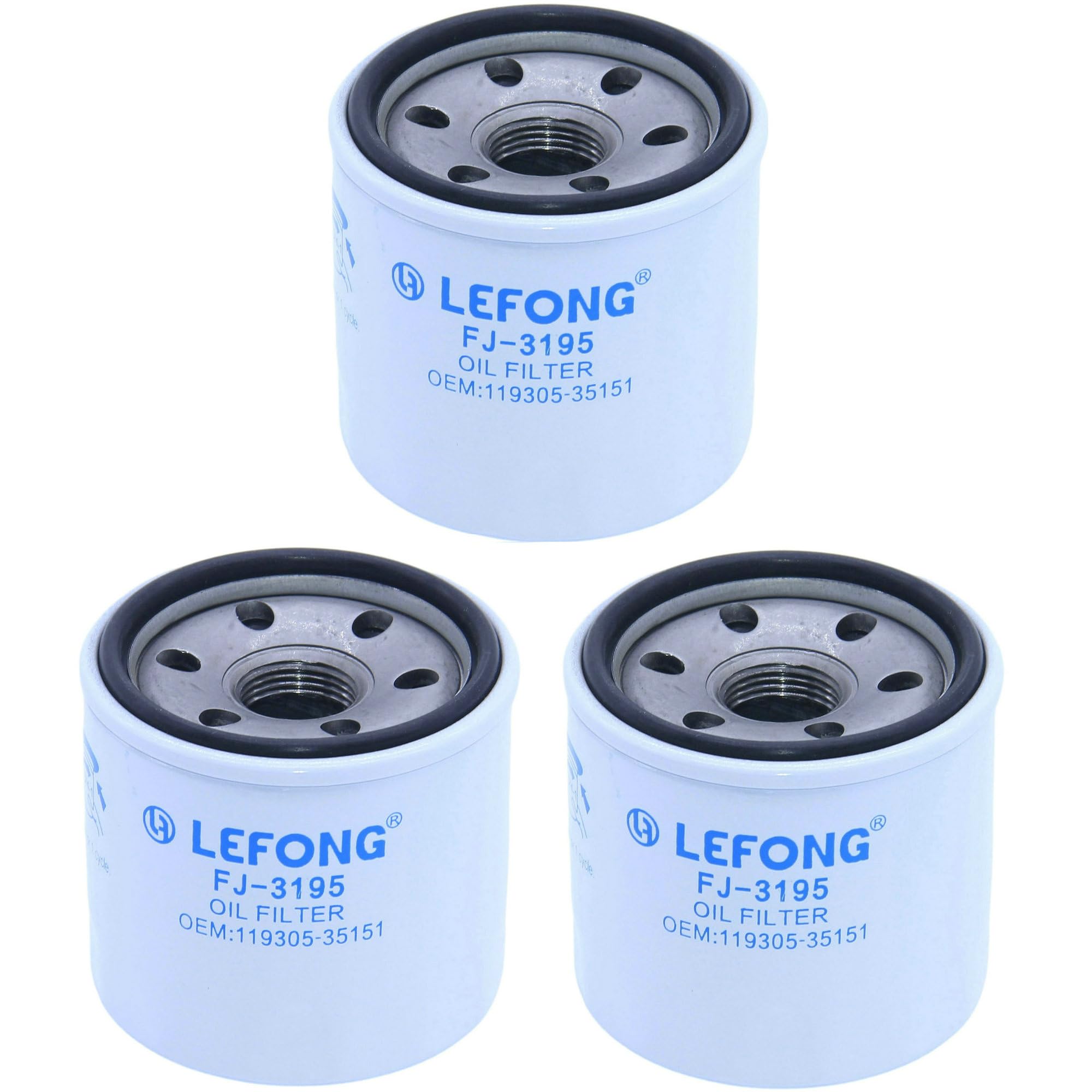 Amazon.com: 3 Pack of LEFONG FJ-3195 Oil Filter Replaces 11-6182 ...