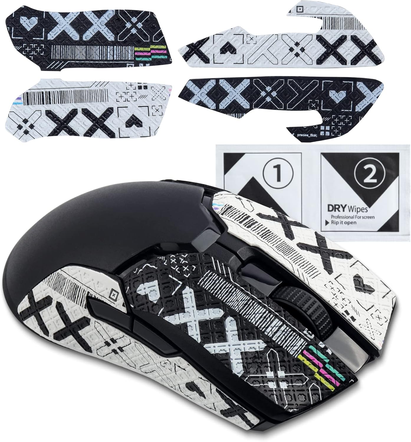 Amazon.com: JOMKIZ Mouse Anti-Slip Sticker fit for Razer Viper/Viper ...