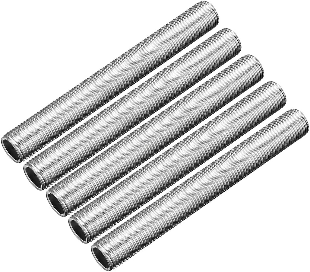 Amazon.com: B&P Lamp® 3/8 IP Threaded Steel Lamp Pipe Nipple, 3 Inch ...