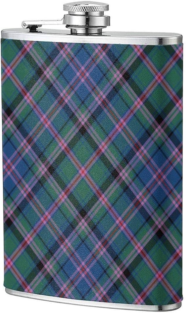Amazon.com: FDGJNB Clan Cooper Green Scottish Tartan Hip Flask Pocket ...