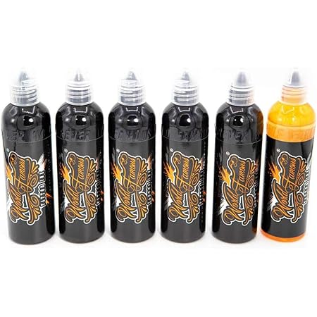 Amazon.com: World Famous Tattoo Ink - Grey Wash Tattoo Kit of 3 Tattoo ...