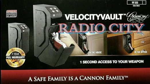 Amazon.com: VelocityVault by GunVault Handgun Safe : Sports & Outdoors