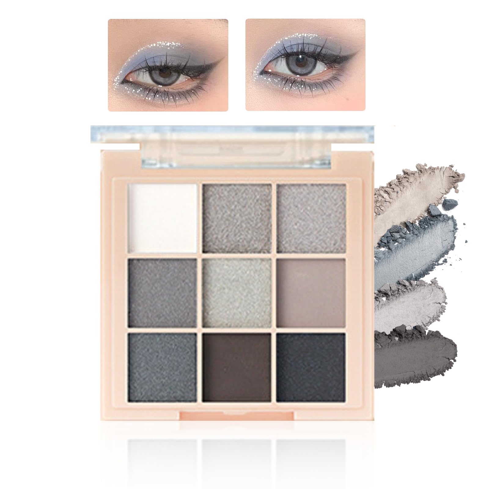 Black Eyeshadow Palettes, Smoky Eye Shadow Pallets For Women, Long ...