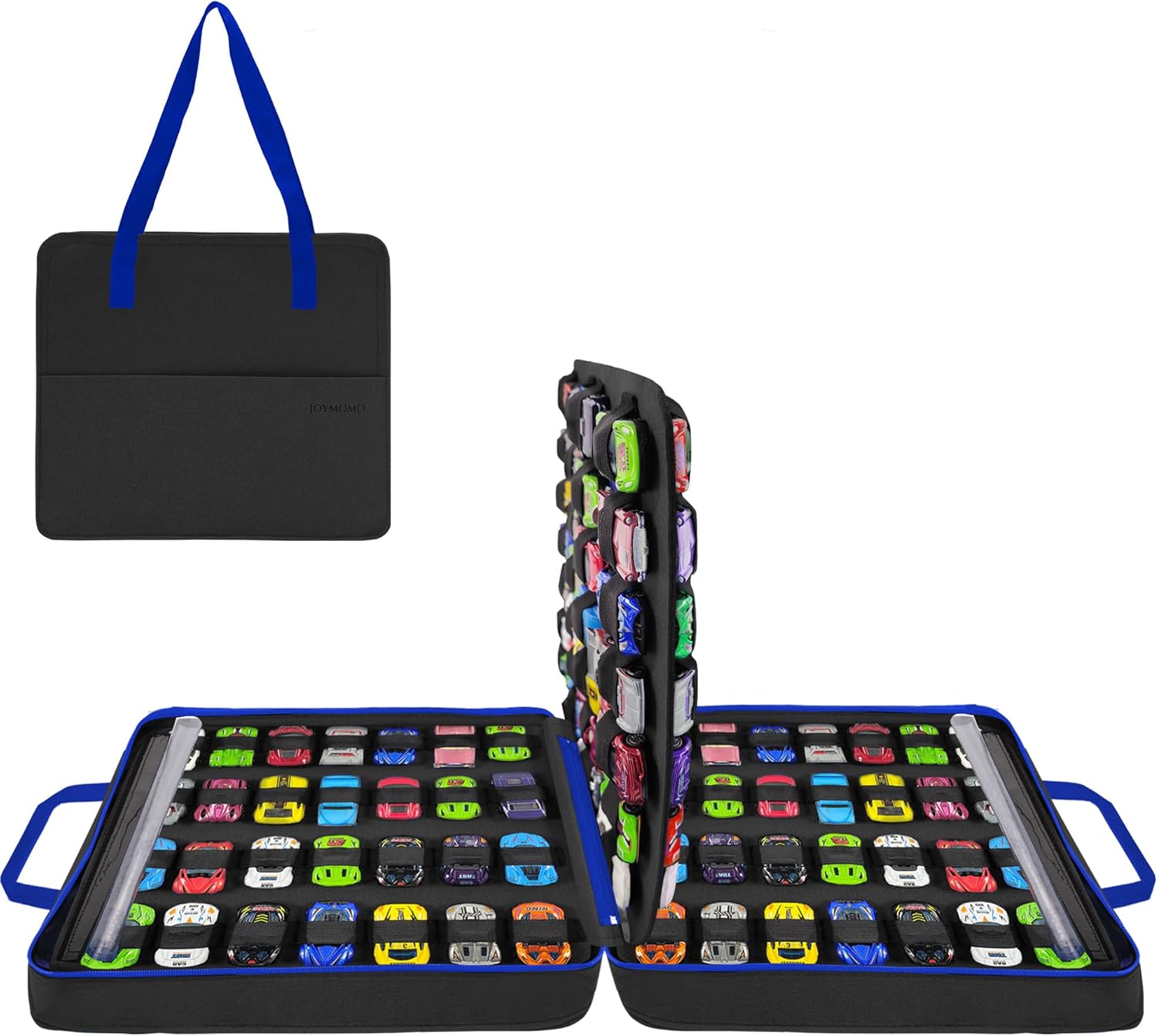 Amazon.com: JOYMOMO Carrying Case for 104 Toy Car Storage, Portable ...