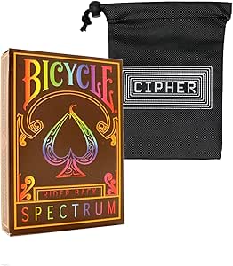 Bicycle Spectrum Playing Cards - Bicycle Rider Back With 52 Includes ...