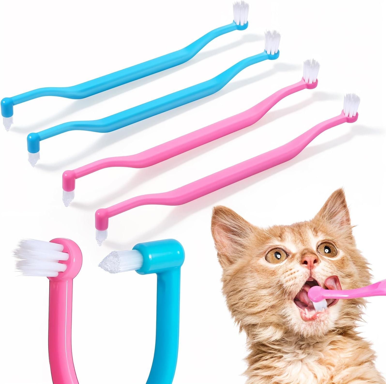 Amazon.com: Generic Pet Electric Toothbrush for Dogs and Cats with LED ...