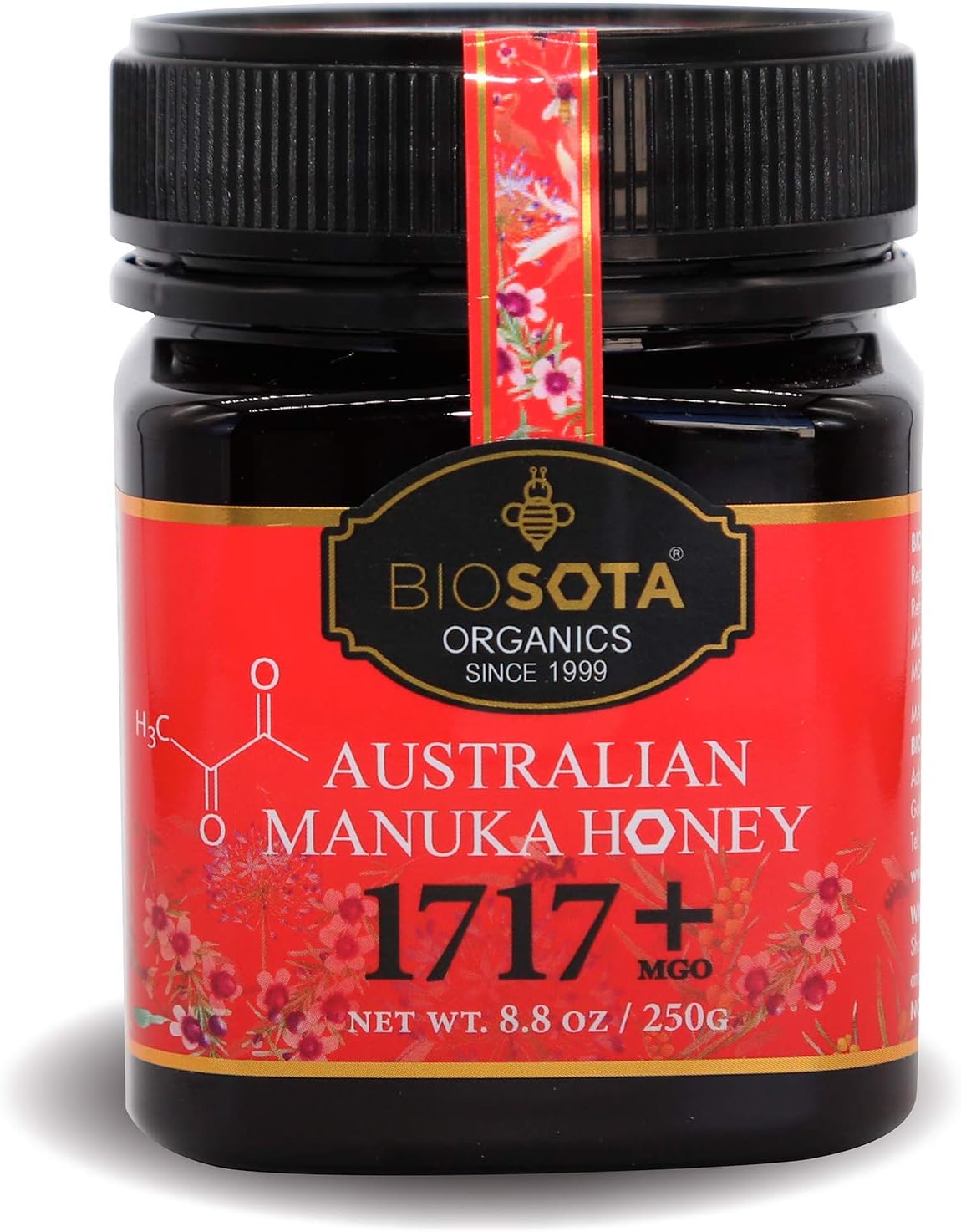 Amazon.com : P.R.I Manuka Honey, MGO 600+, 1.1LB New Zealand Raw ...