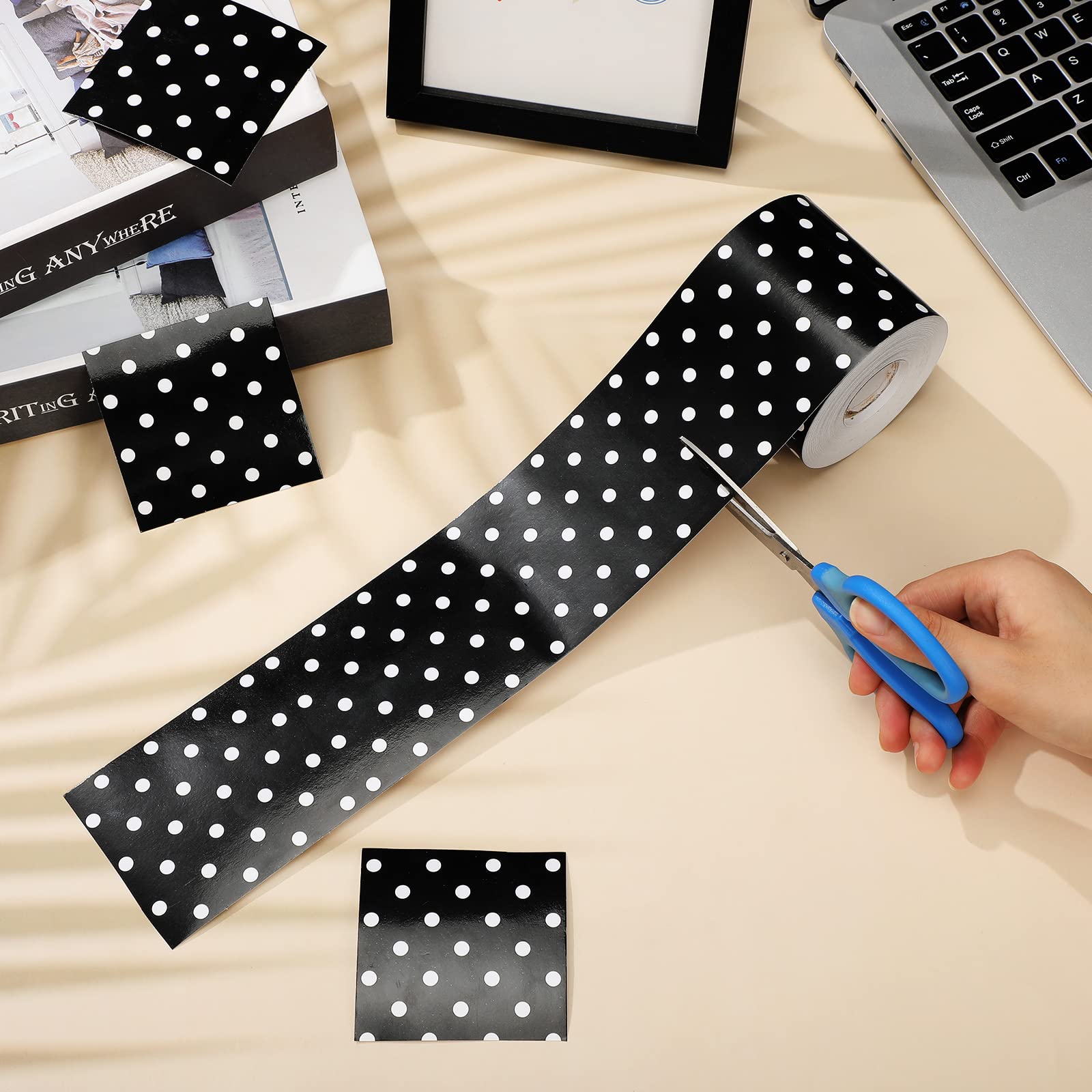 Snapklik.com : Zonon 65 Feet Bulletin Board Borders Black And White ...