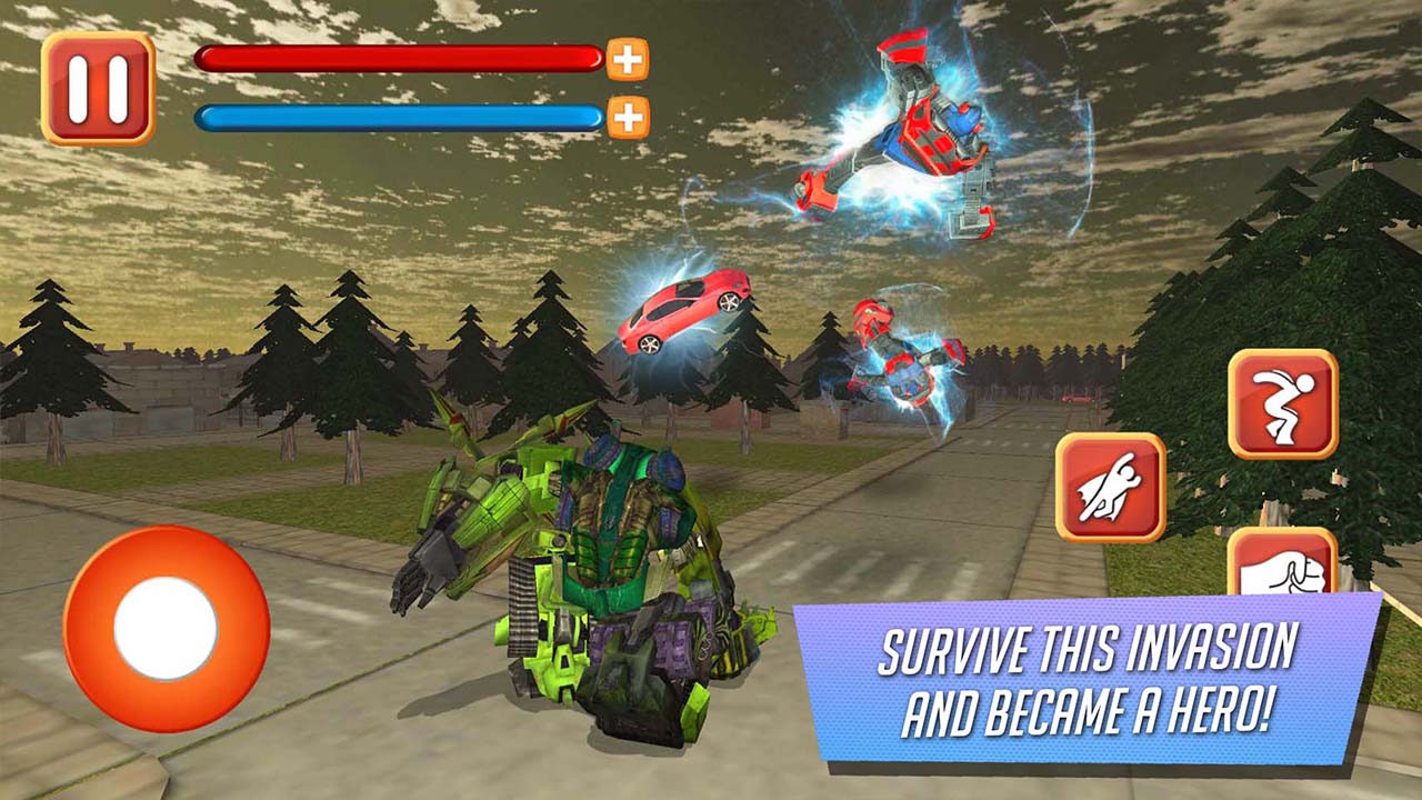 Flying Robot Helicopter Knight - App on Amazon Appstore