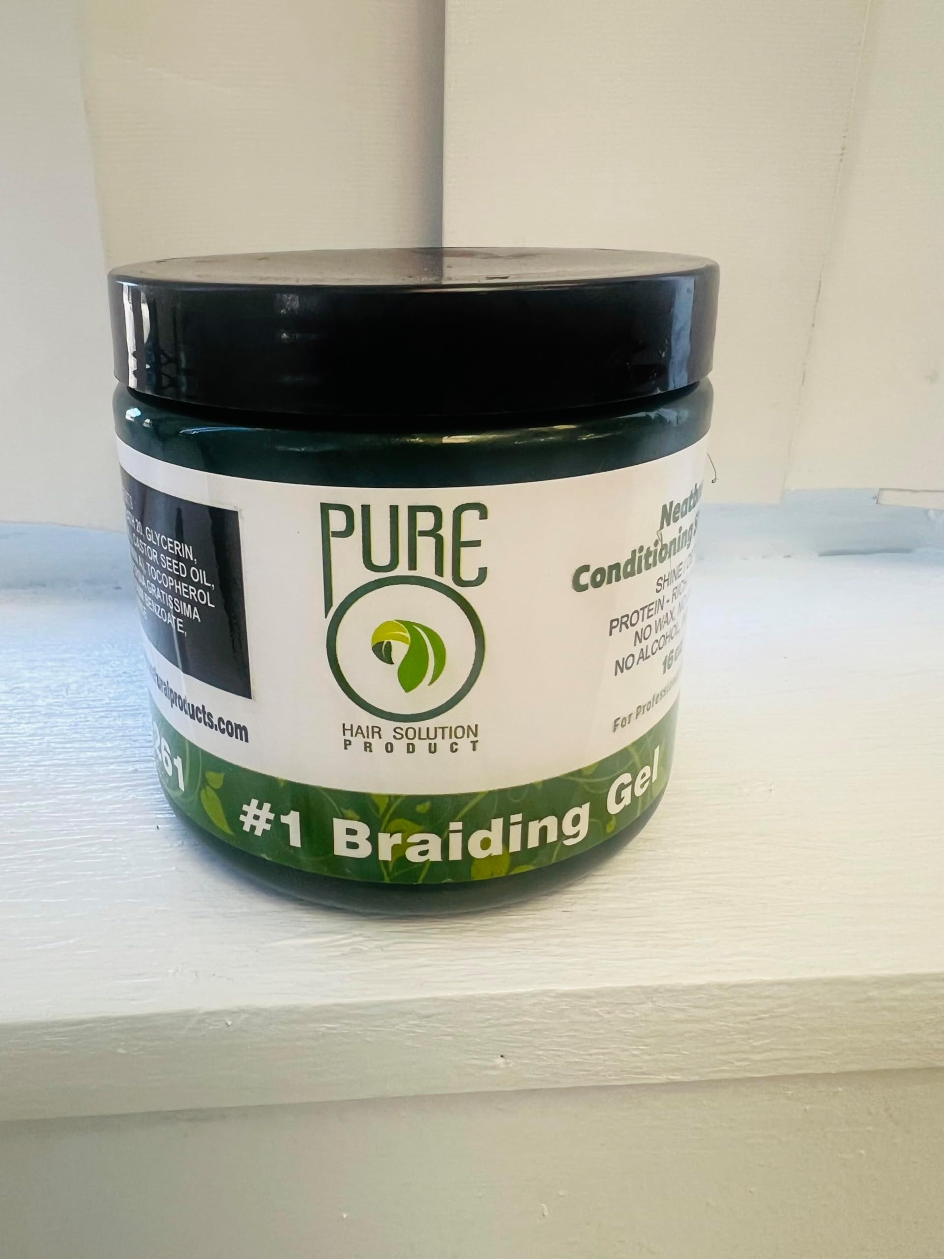 Amazon.com : Pure Hair Braiding Gel : Beauty & Personal Care