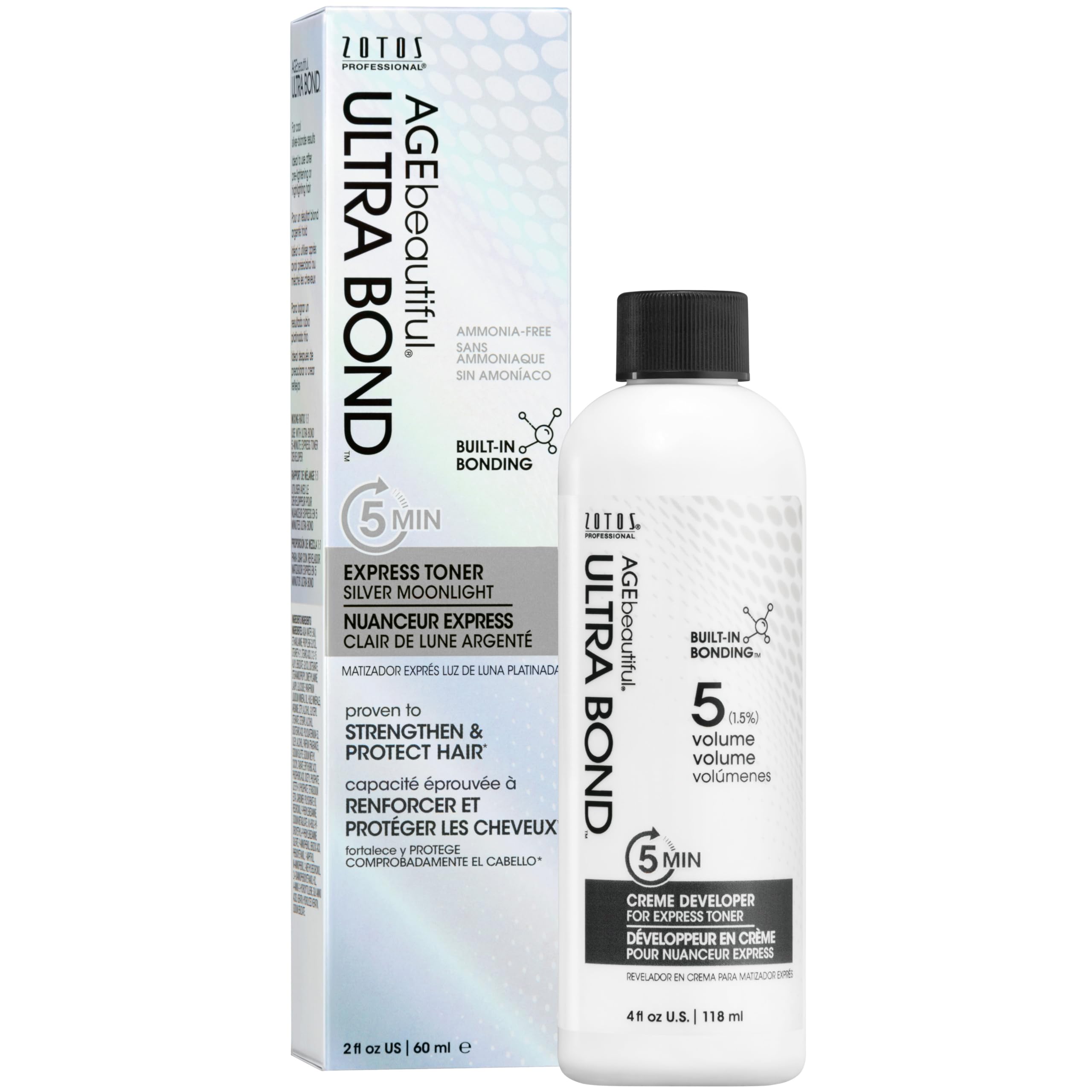 Amazon.com: ULTRA BOND 5-Minute Express Toner & Creme Developer 5% ...