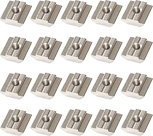 Amazon.com: FOCMKEAS 20pcs 3030 Series M5 Sliding T Nuts Metric M5 Thread Slide in T-Nut for ...