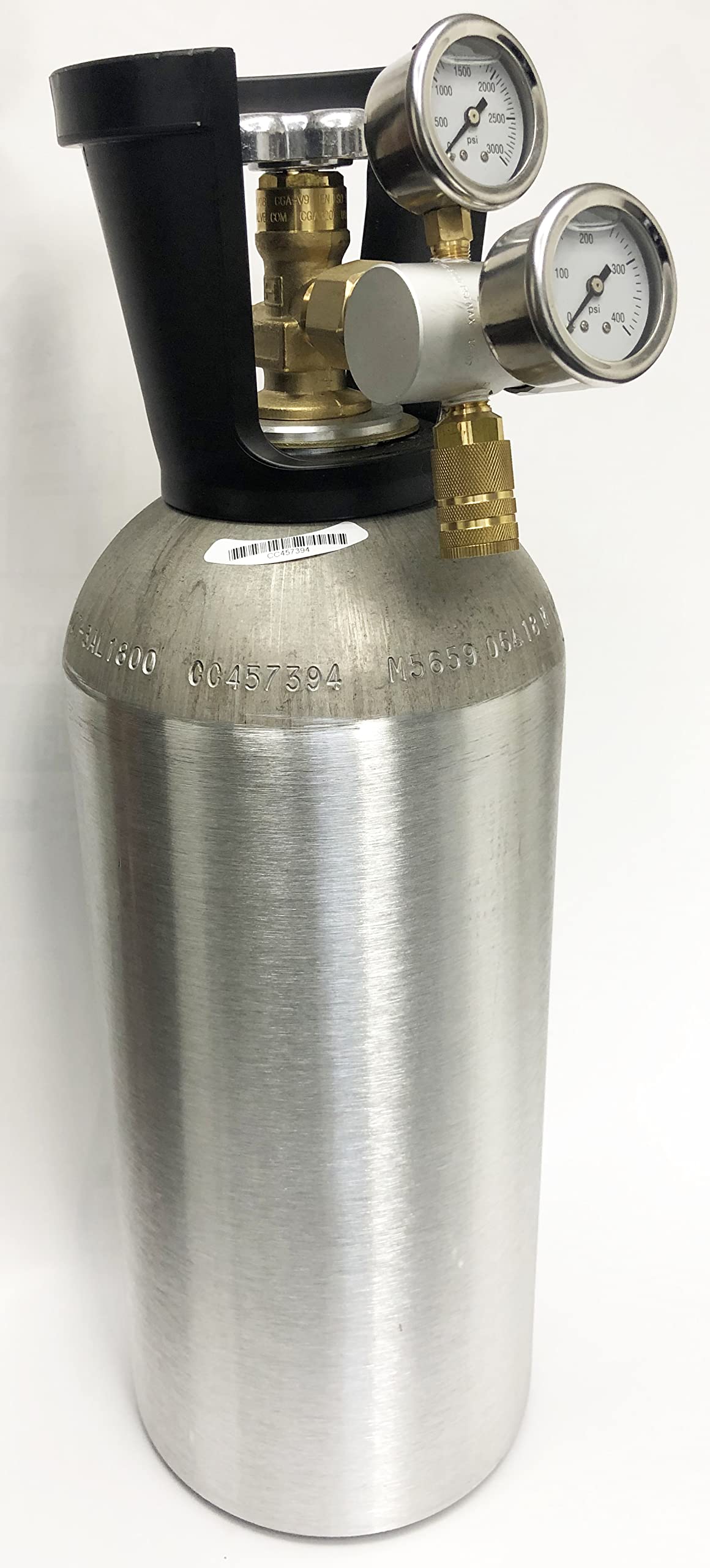 10 Lb Co2 Carbon Dioxide Aluminum Cylinder And 250 Psi | Desertcart EGYPT