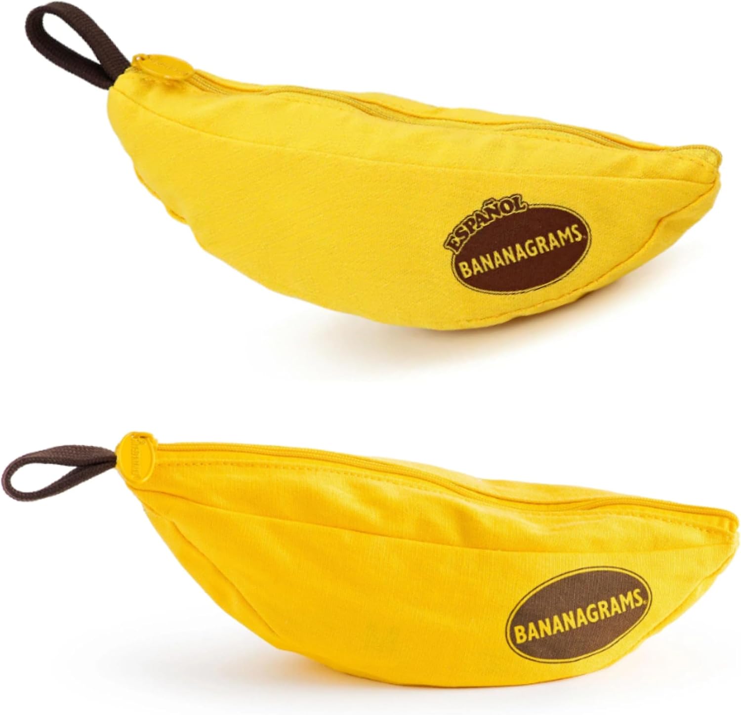 Amazon.com: Bananagrams Classic & Spanish Bundle. Fun Word Game Set for ...
