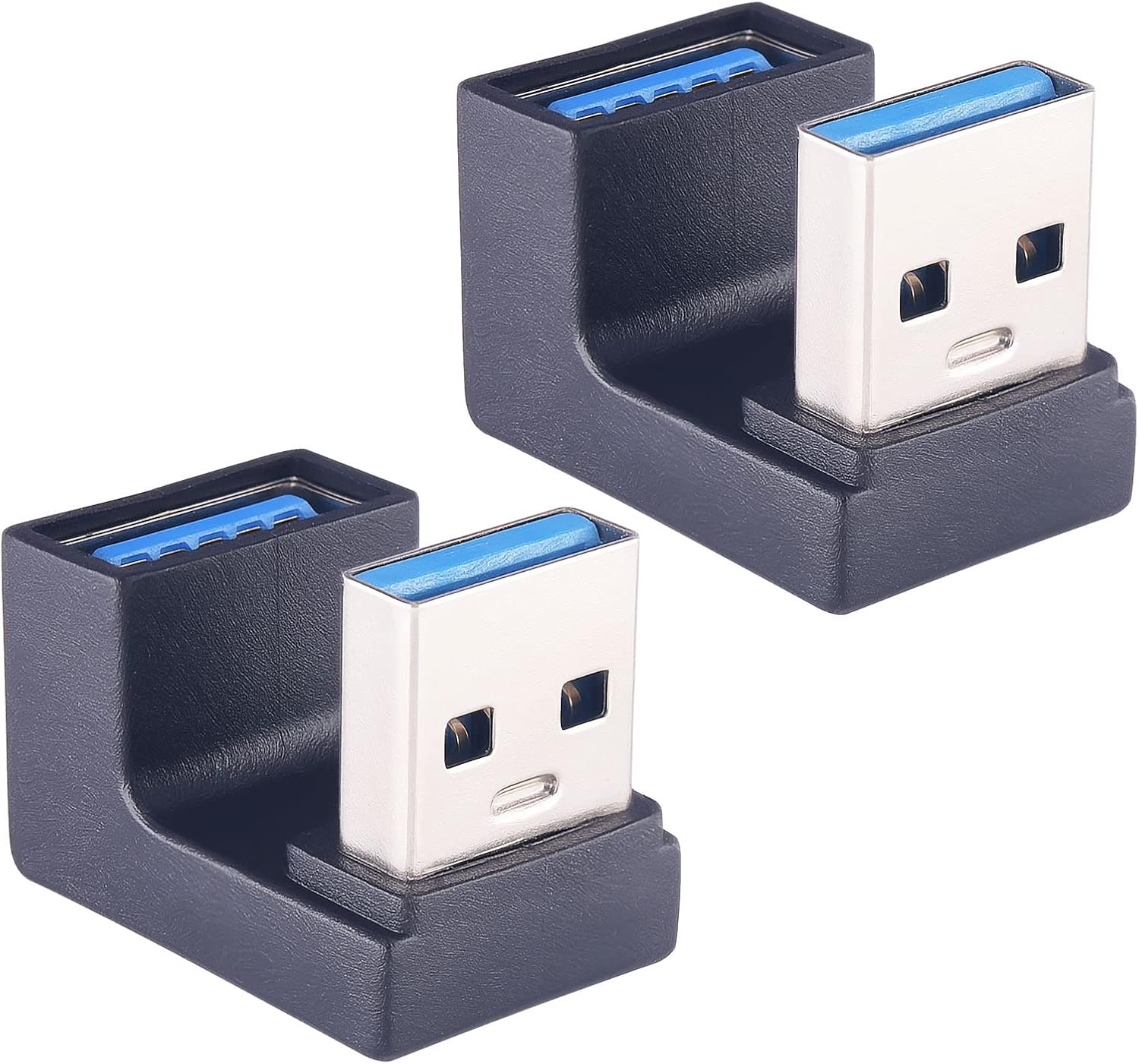 Amazon.co.jp: Leehitech USB A to USB A 変換アダプター 10Gbps 高速転送 180度 U字型 ...