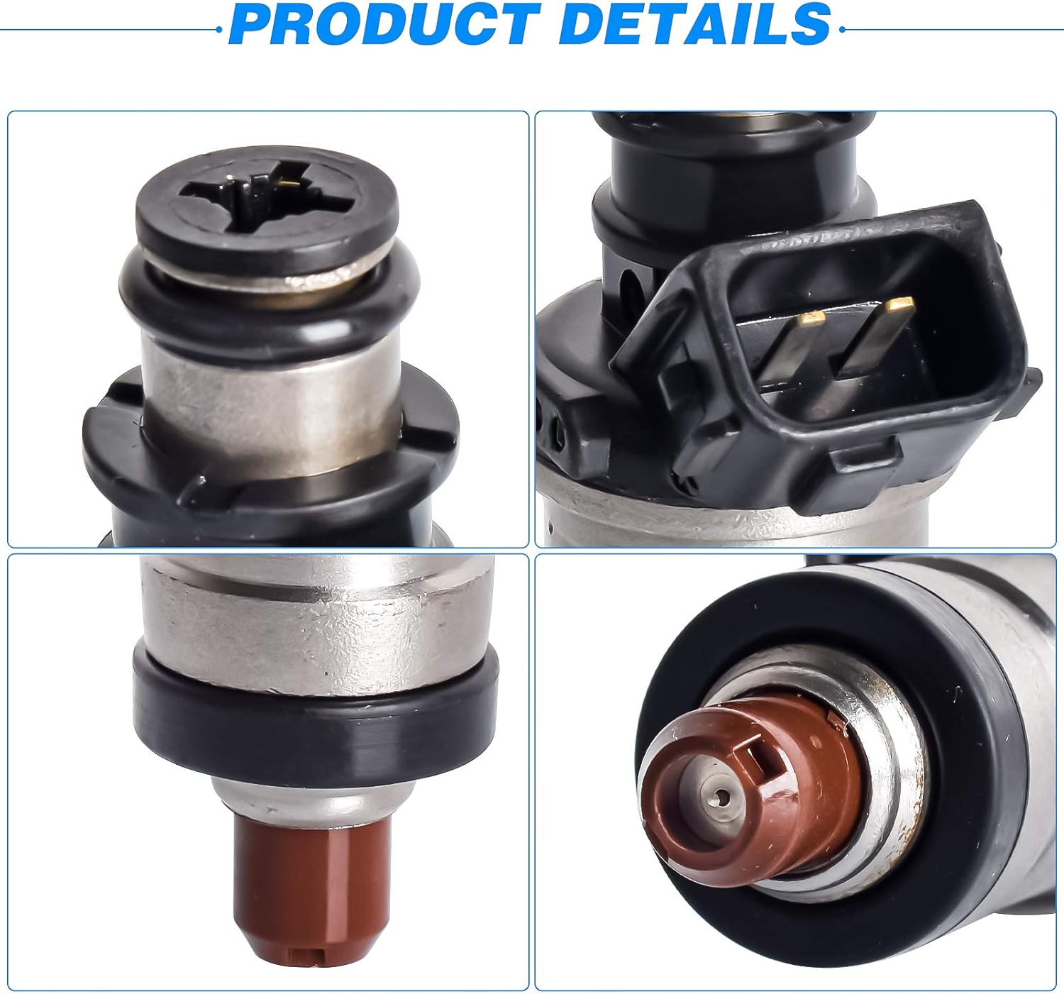 nifeida 06164P2J000 Fuel Injectors for 1996-2002 Honda Accord Civic CR ...