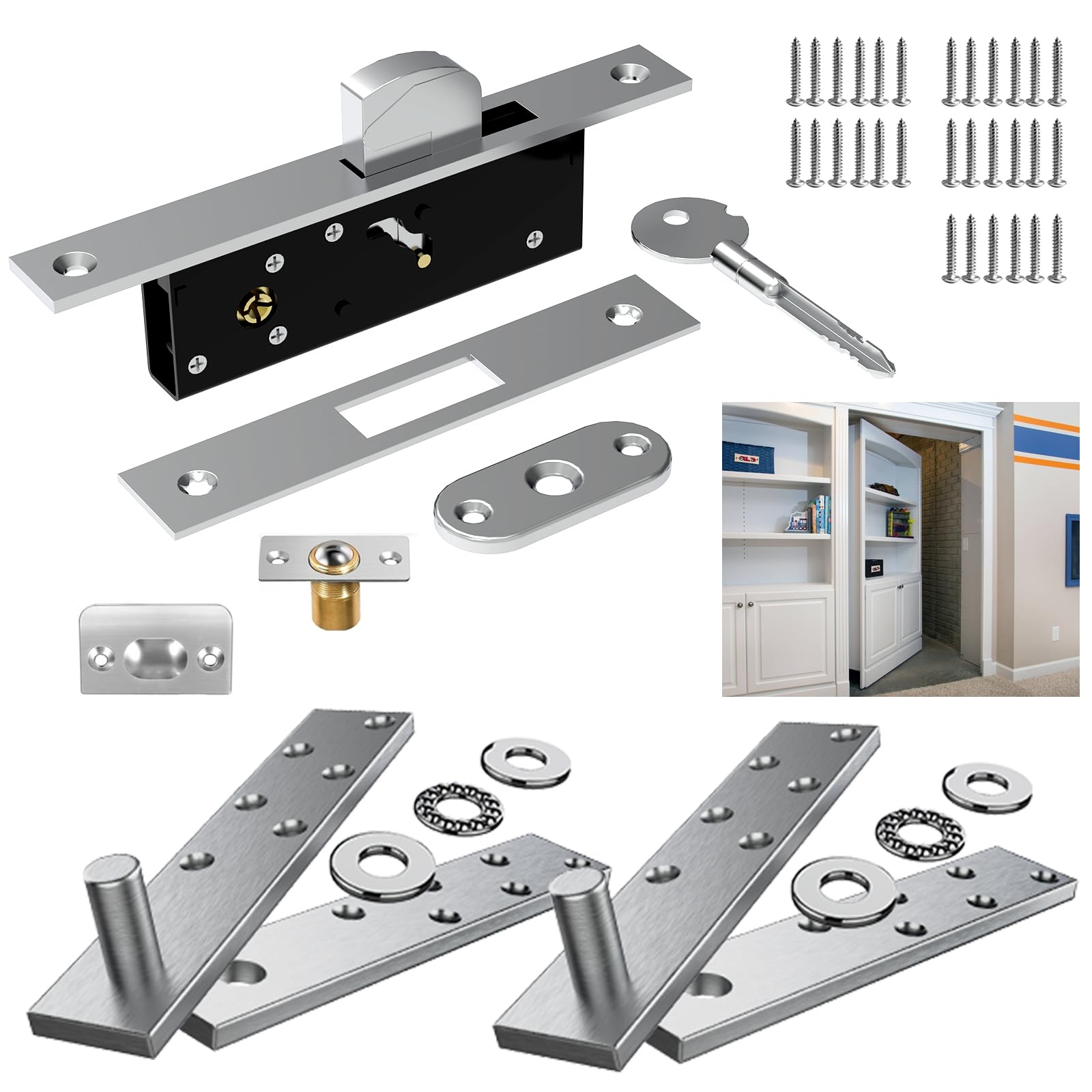 Pisman Door Pivot Hinges, Hidden Door Hinge and Heavy Duty Door Hinge ...
