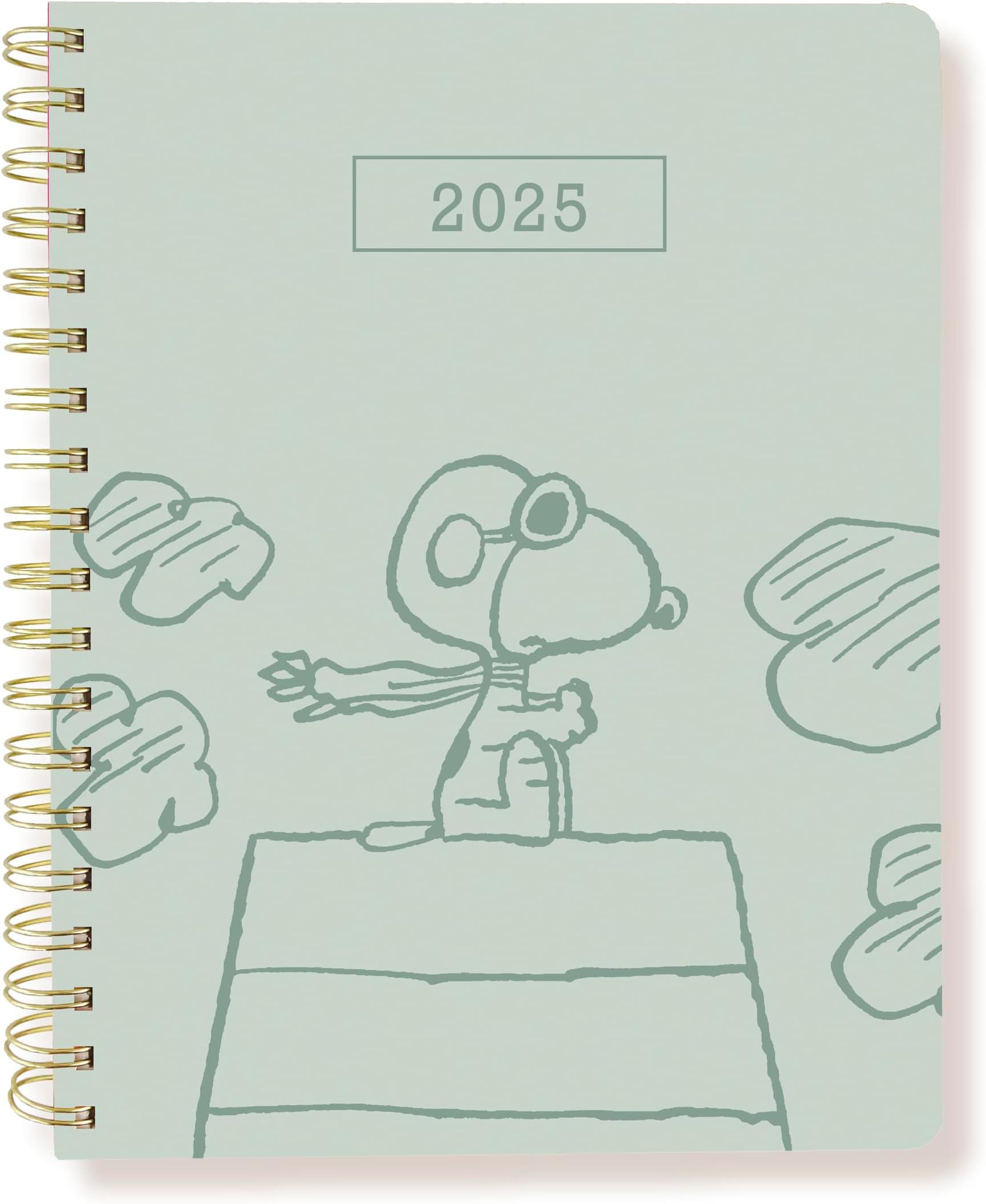 Amazon.com : Graphique 2025 Spiral Vegan Leather Planner | 18 Month ...