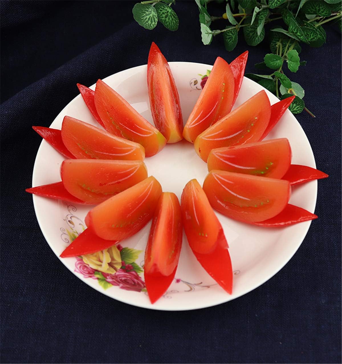 Amazon.com: Zzooi 3PCS Artificial Faux Tomato Slices Fake Tomato Flakes ...