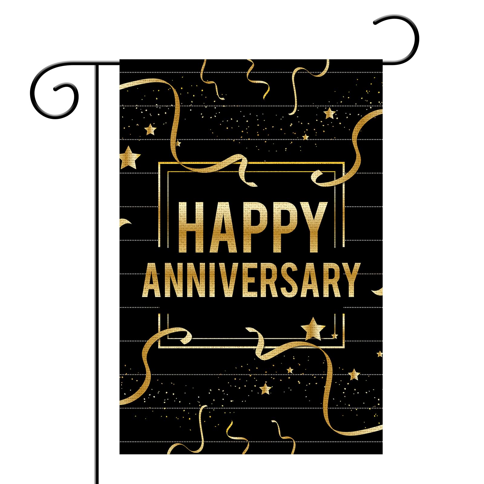 Amazon.com : Helewilk Happy Anniversary Garden Flag, Double Sided ...