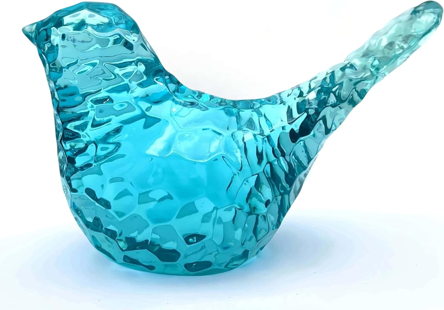 Amazon.com: JWT Astyle Aqua Blue Bird Figurines Living Home Decor ...