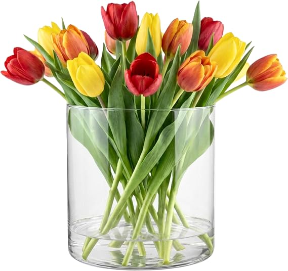 TREND FOR HOME Vase Decoratif 19 cm Porte Bougie Grand Conteneur de ...