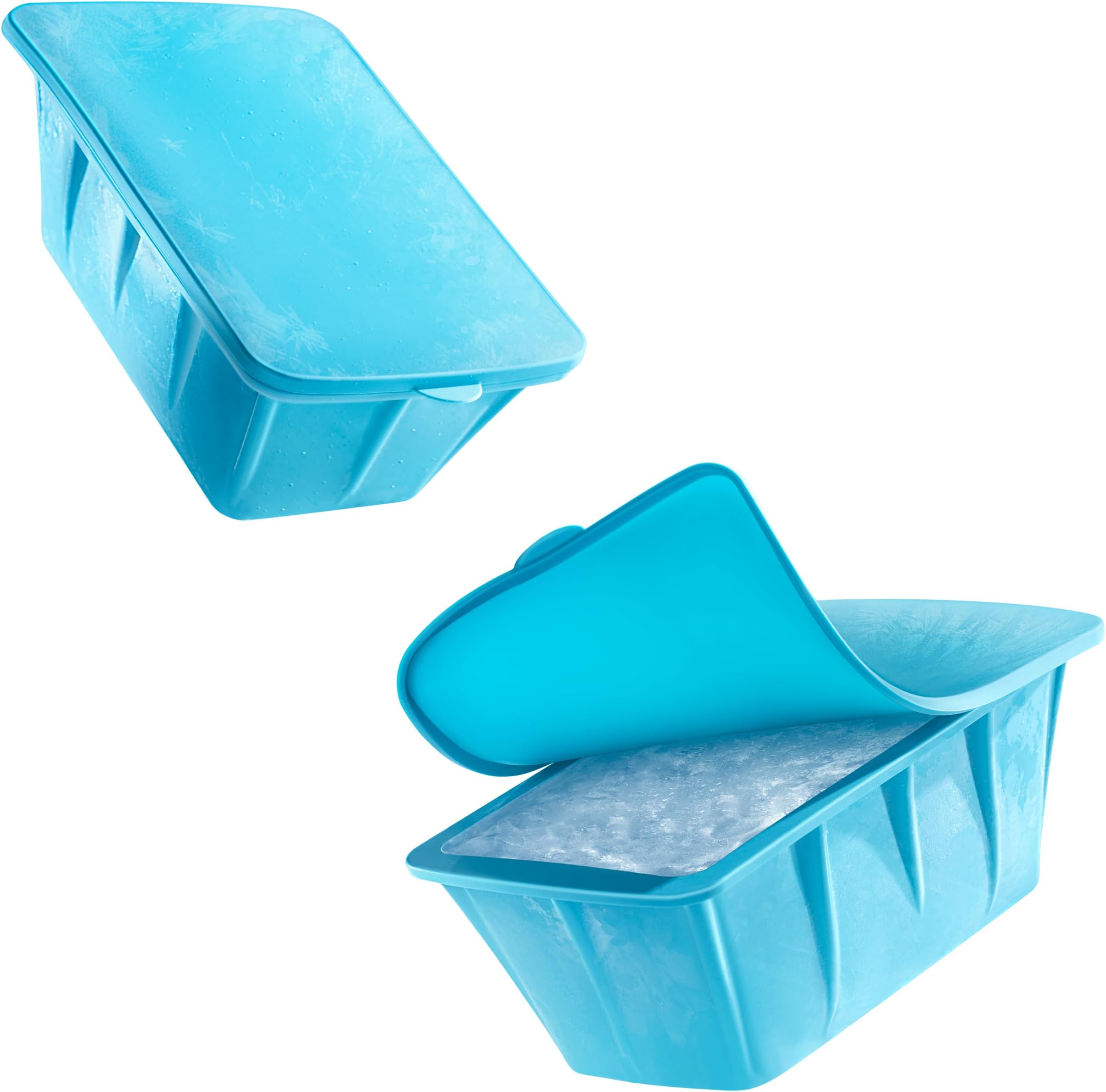 Amazon.com: Plunge Lab Extra Large Ice Block Mold, 8lb Ice Block, Ice ...