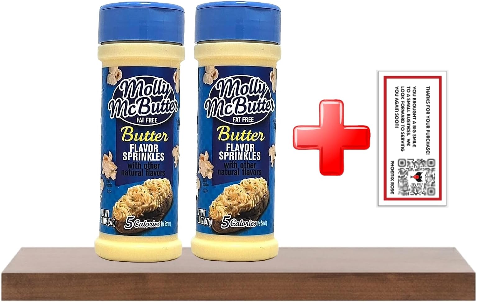 Amazon.com: Molly McButter Fat Free Sprinkles, 2 Ounce (Pack of 12 ...