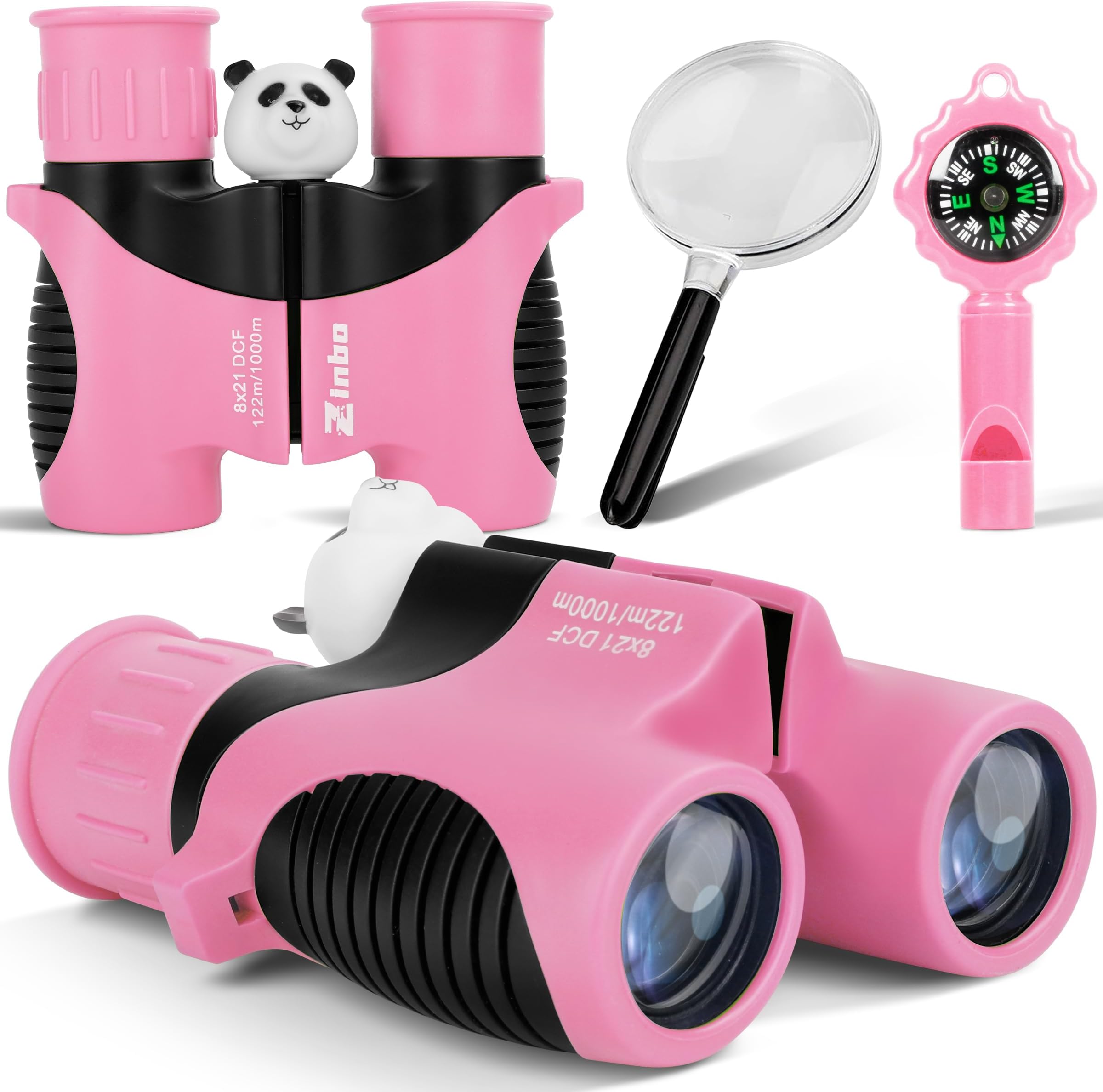 Binoculars for Kids 8x21 High-Resolution Real Optics with Magnifying ...