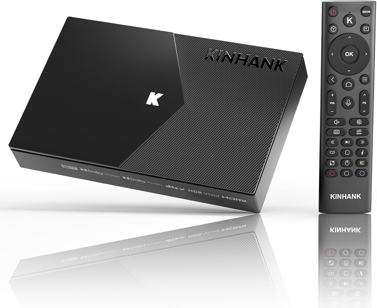 Amazon.com: Kinhank K9 8K Hard Drive Player,2025 Android-TV-Box,4GB ...