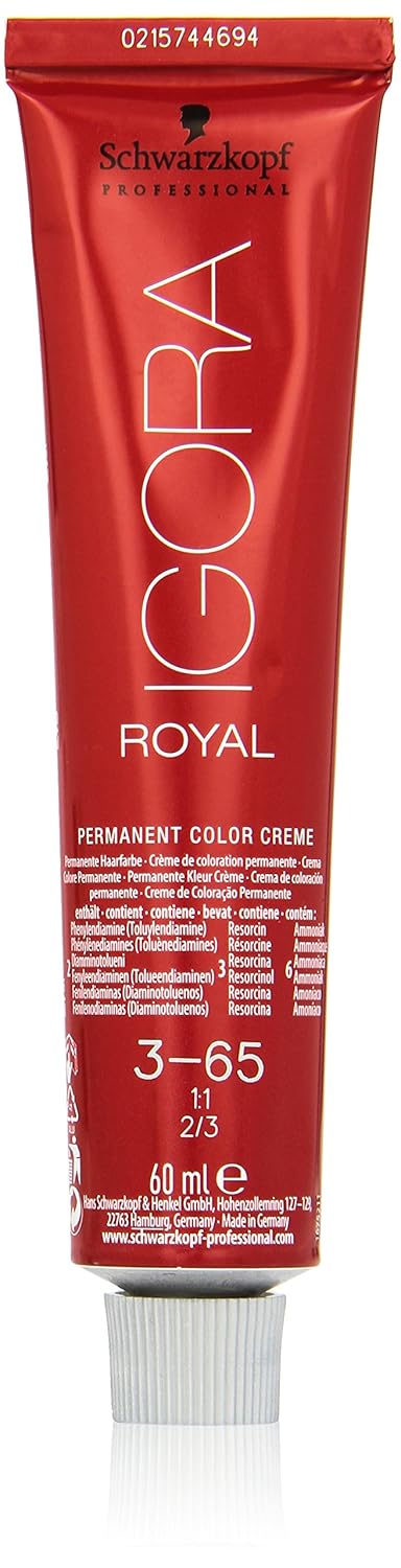 Amazon.com : Schwarzkopf Igora Royal Permanent Creme Hair Color 2oz ...