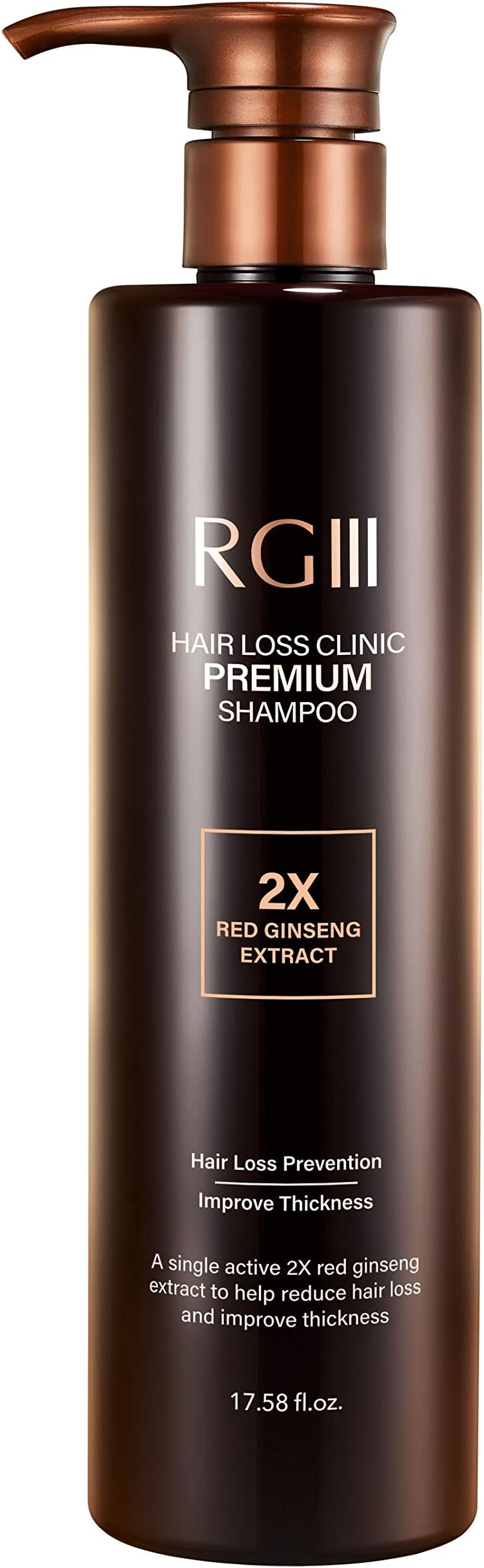 Amazon.com: COSMOCOS RG3 RGIII PREMIUM HAIR LOSS CLINIC SHAMPOO (ONE ...