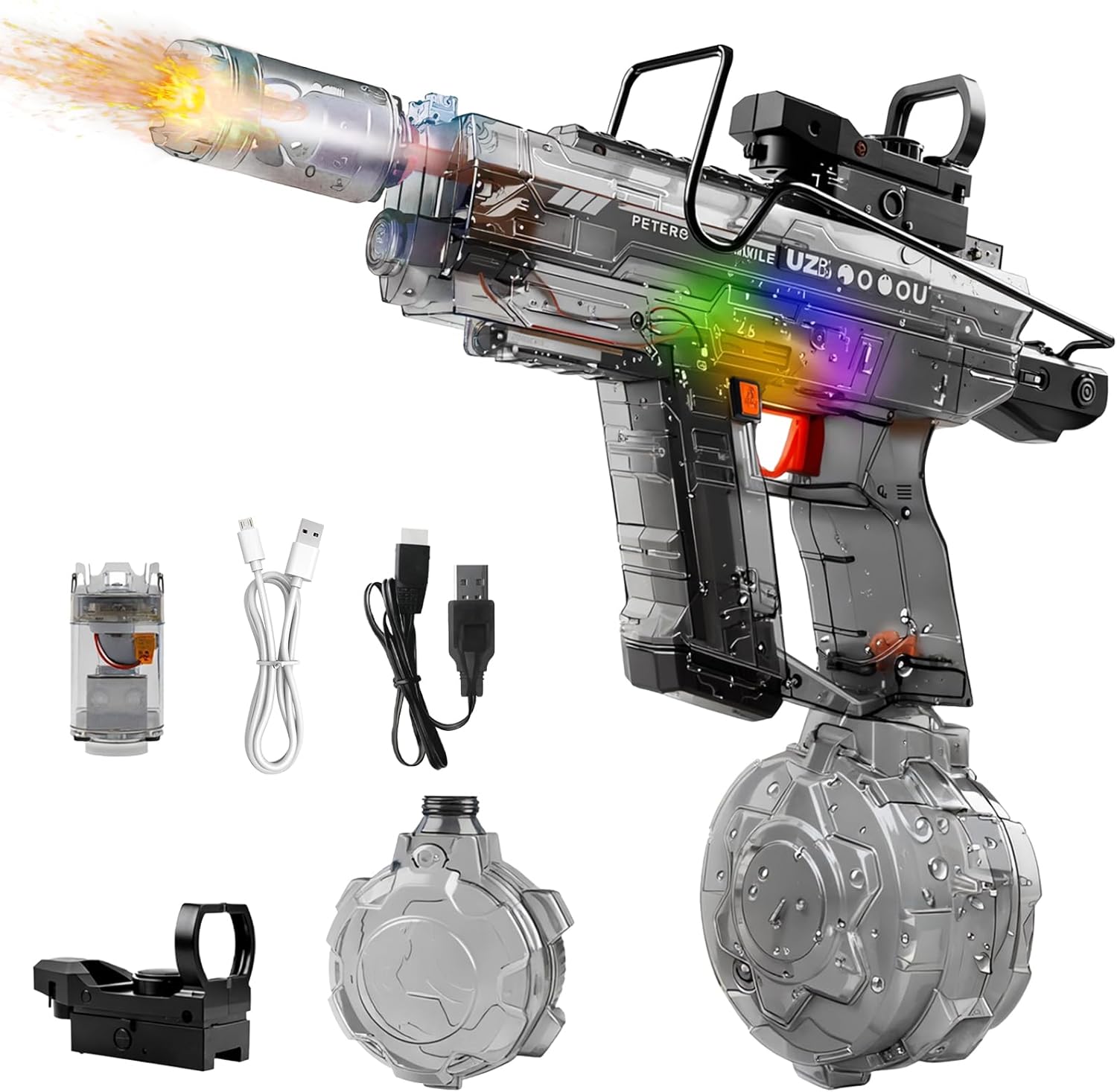 Amazon.com: Electric Water Guns for Adults & Kids High-Powered Electric ...