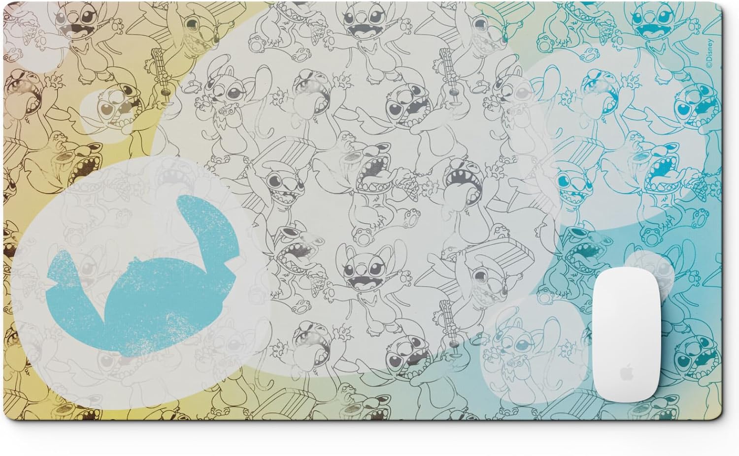 Amazon.com: Disney Lilo and Stitch Mouse Pad for Desk | 23.6 X 13.8 ...