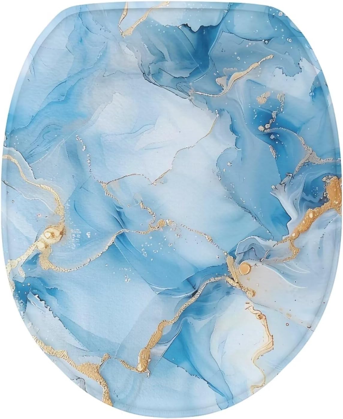 Amazon.com: Luarisgur Light Blue Toilet Seat Covers for Bathroom ...