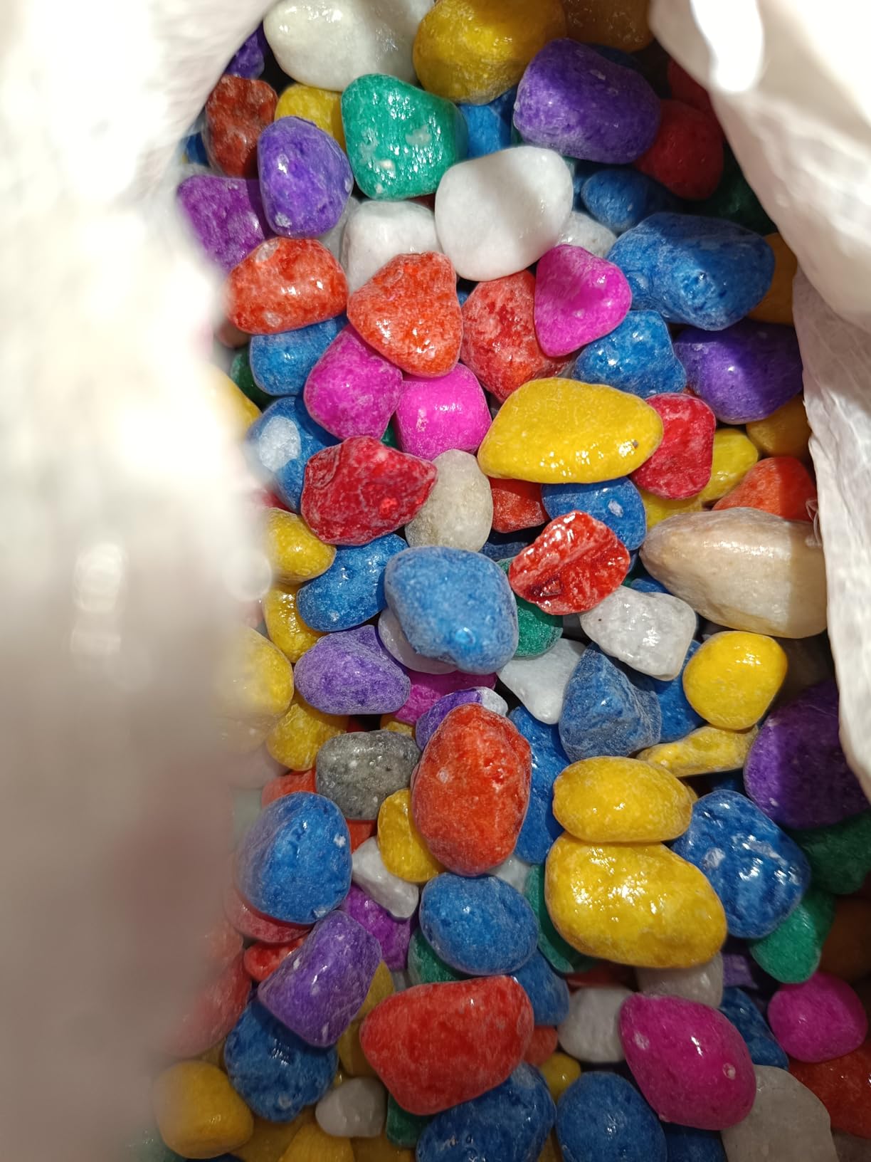 10kg Multi Color B Size Pebbles for Garden Decor Plant Home Decor ...