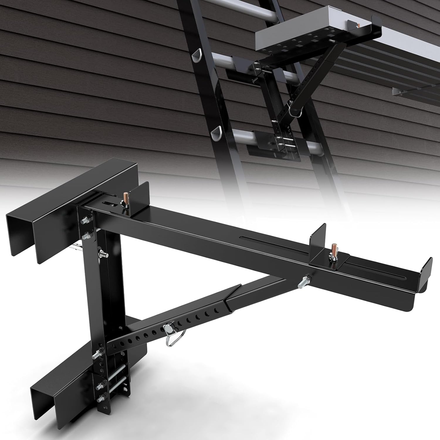 2025 Upgraded Adjustable Ladder Jacks 2 Pack for Scaffolding Platform ...