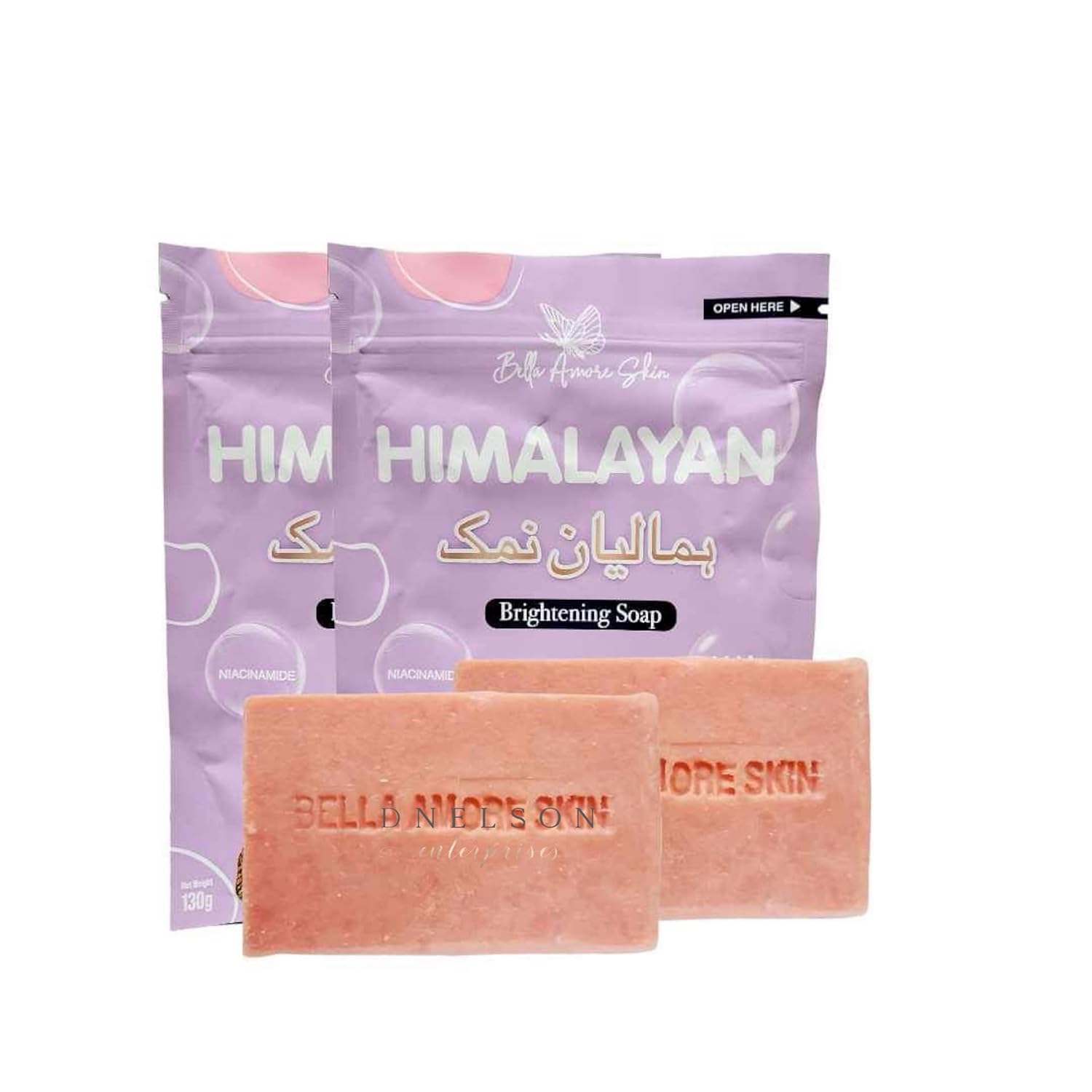 Amazon.com: Bella Amore Skin 2 Bars Himalayan Soap 130g