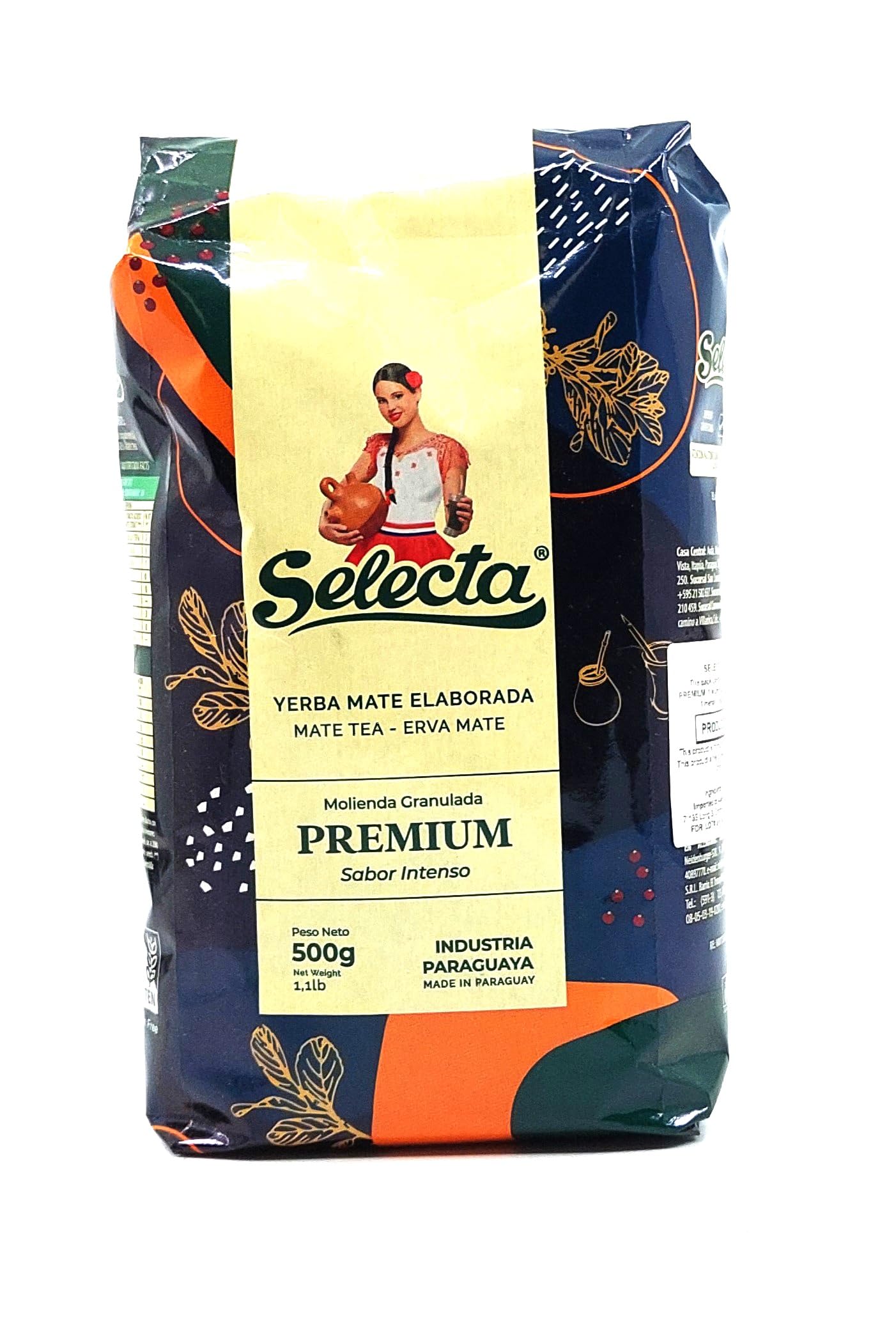 Selecta Premium Yerba Mate Tea, 500g : Amazon.com.au: Pantry Food & Drinks